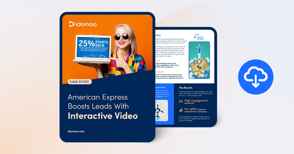 American Express Boosts Leads With Interactive Video | Idomoo Personalized Video