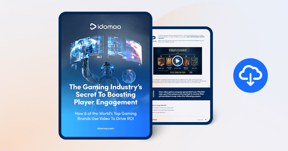 Gaming Guide: How To Boost Player Engagement | Idomoo
