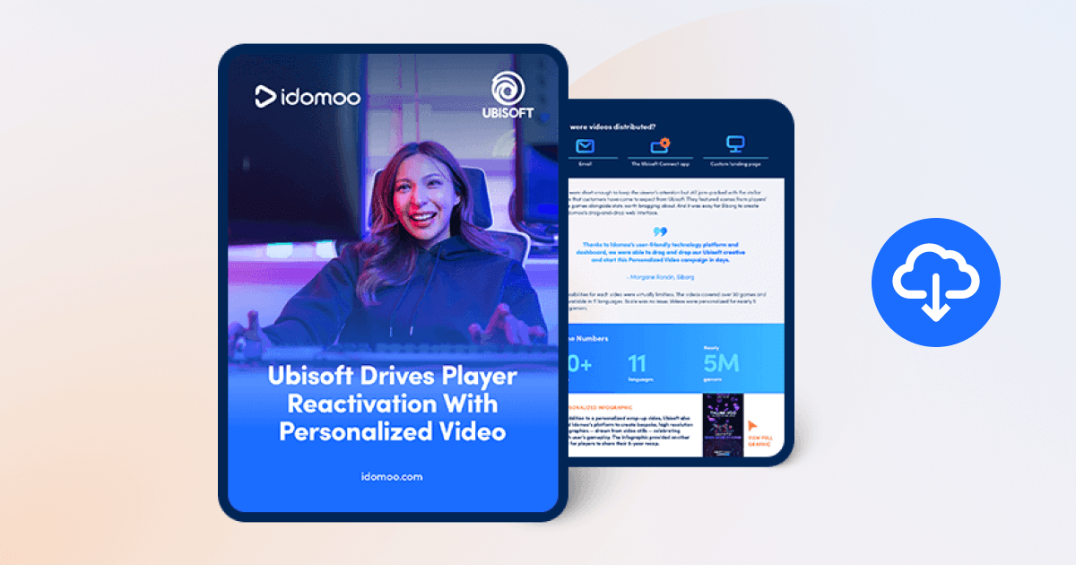 Ubisoft Drives Player Reactivation With Personalized Video